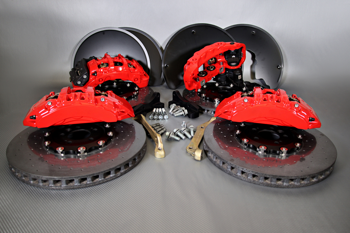 Red AMG Brake System for new Mercedes-Benz G-class - TRONIK.AE
