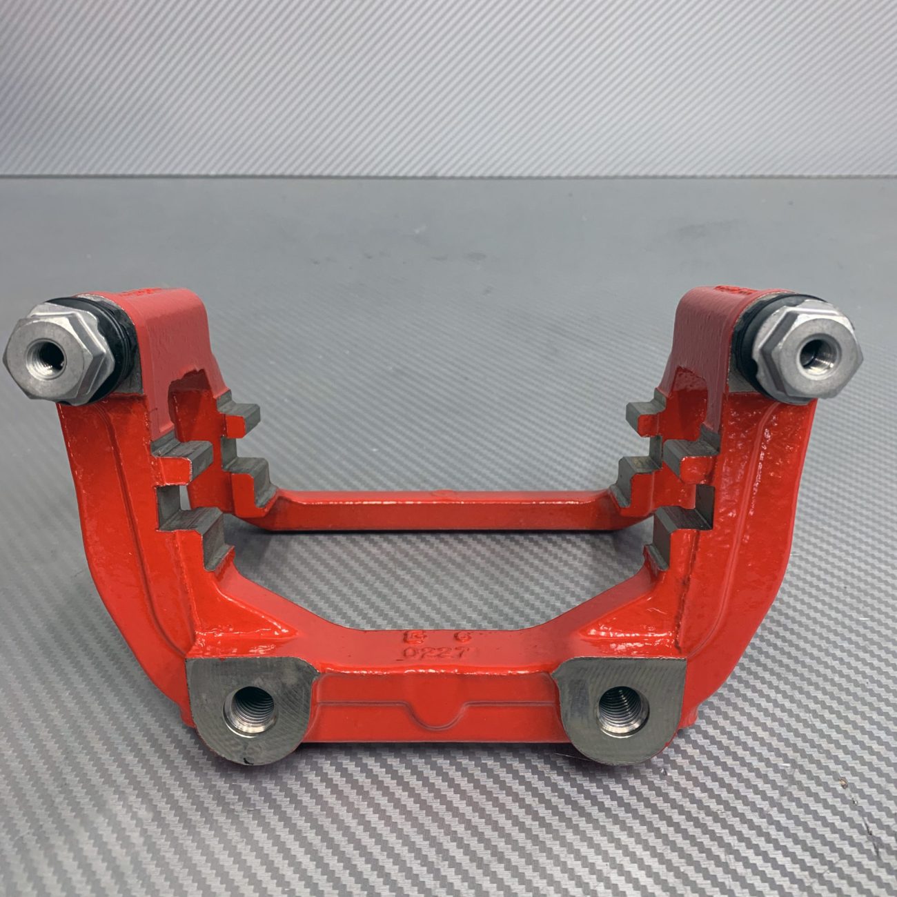 A 463 423 23 00, Mercedes-Benz W463.276 rear left red brake carrier ...