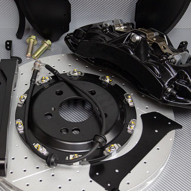 Mercedes-Benz V-class W447 brake system, black color - TRONIK.AE