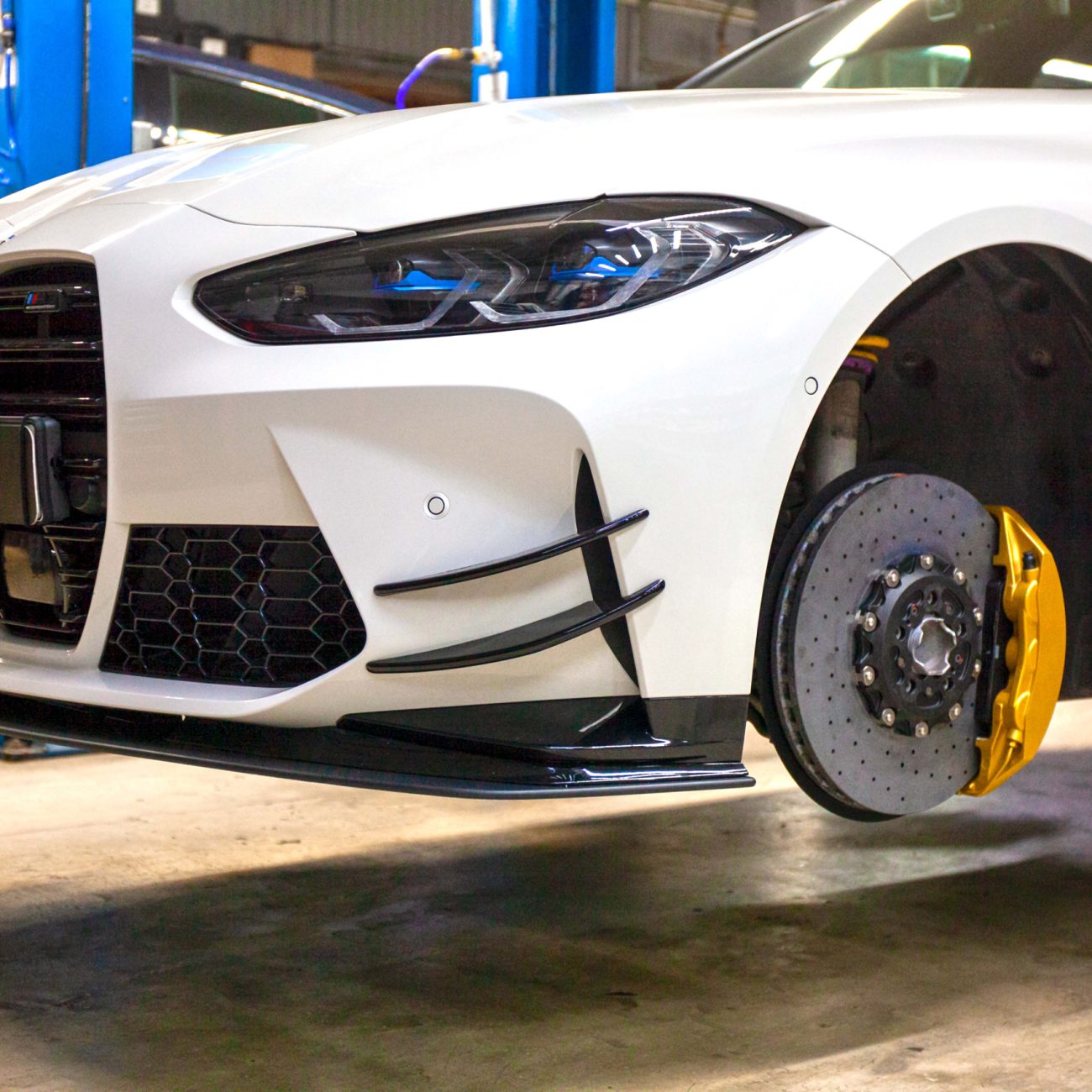 Carbon-ceramic brake system for BMW M3 Competition (G80)